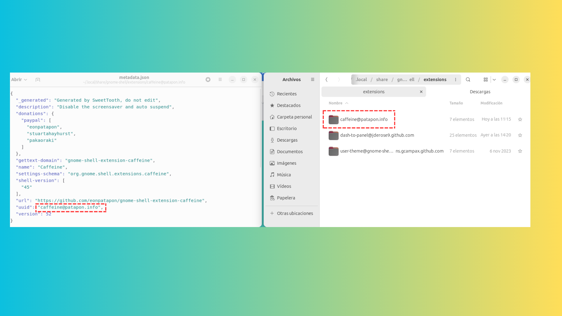 3 Formas de instalar Extensiones en GNOME ️