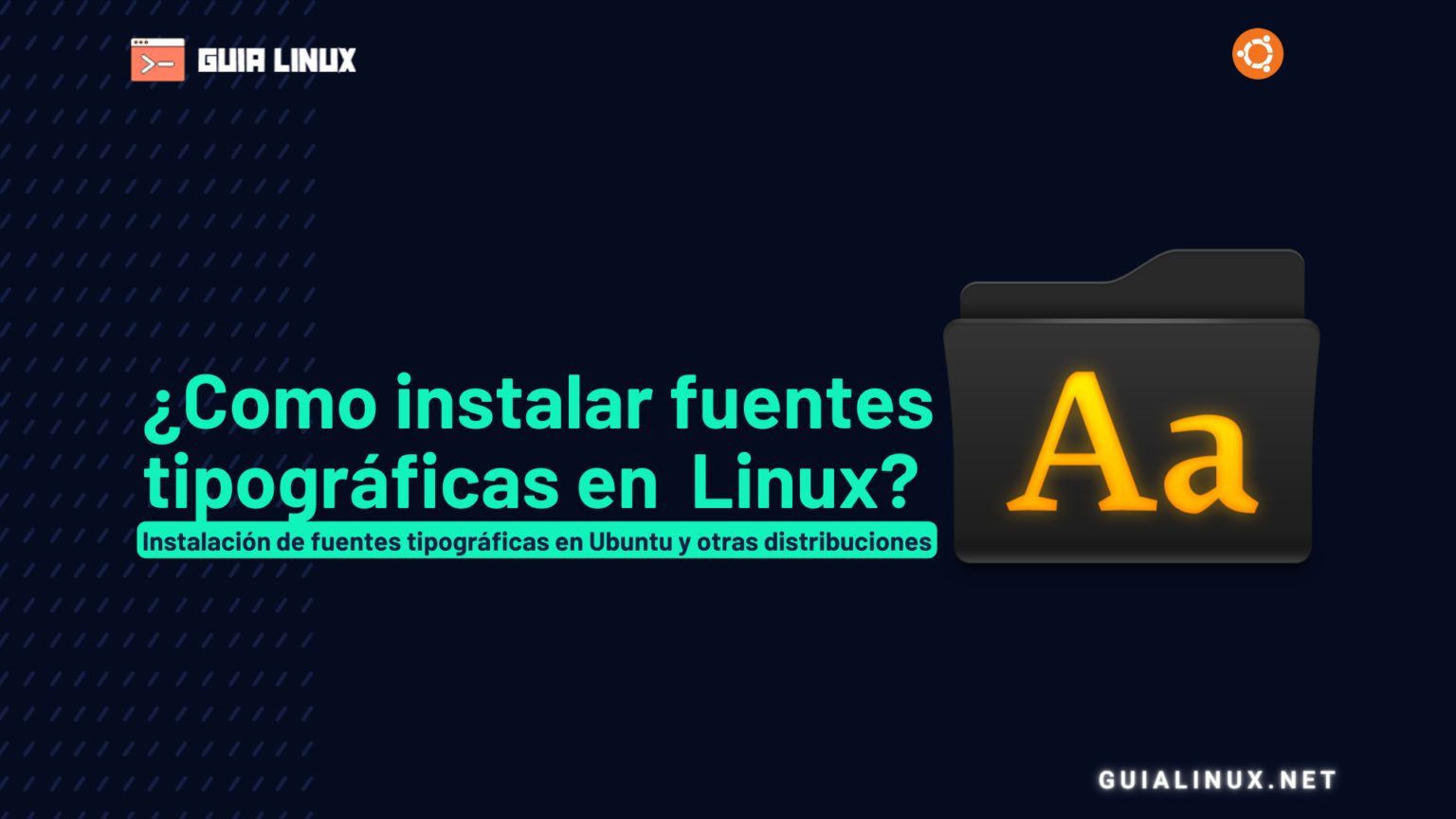 3 Formas de instalar Fuentes Tipograficas en Linux? ️